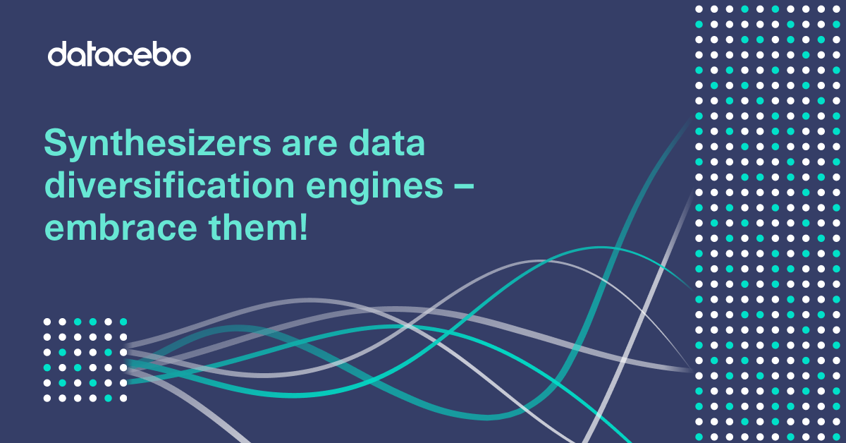 Synthesizers are diversification engines – embrace them!